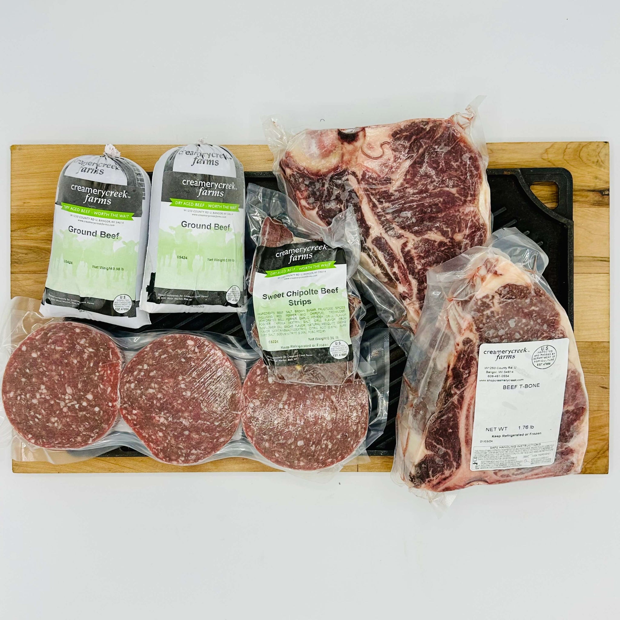 Pasture Raised Dry Aged Beef | Creamery Creek Farms | Wisconsin