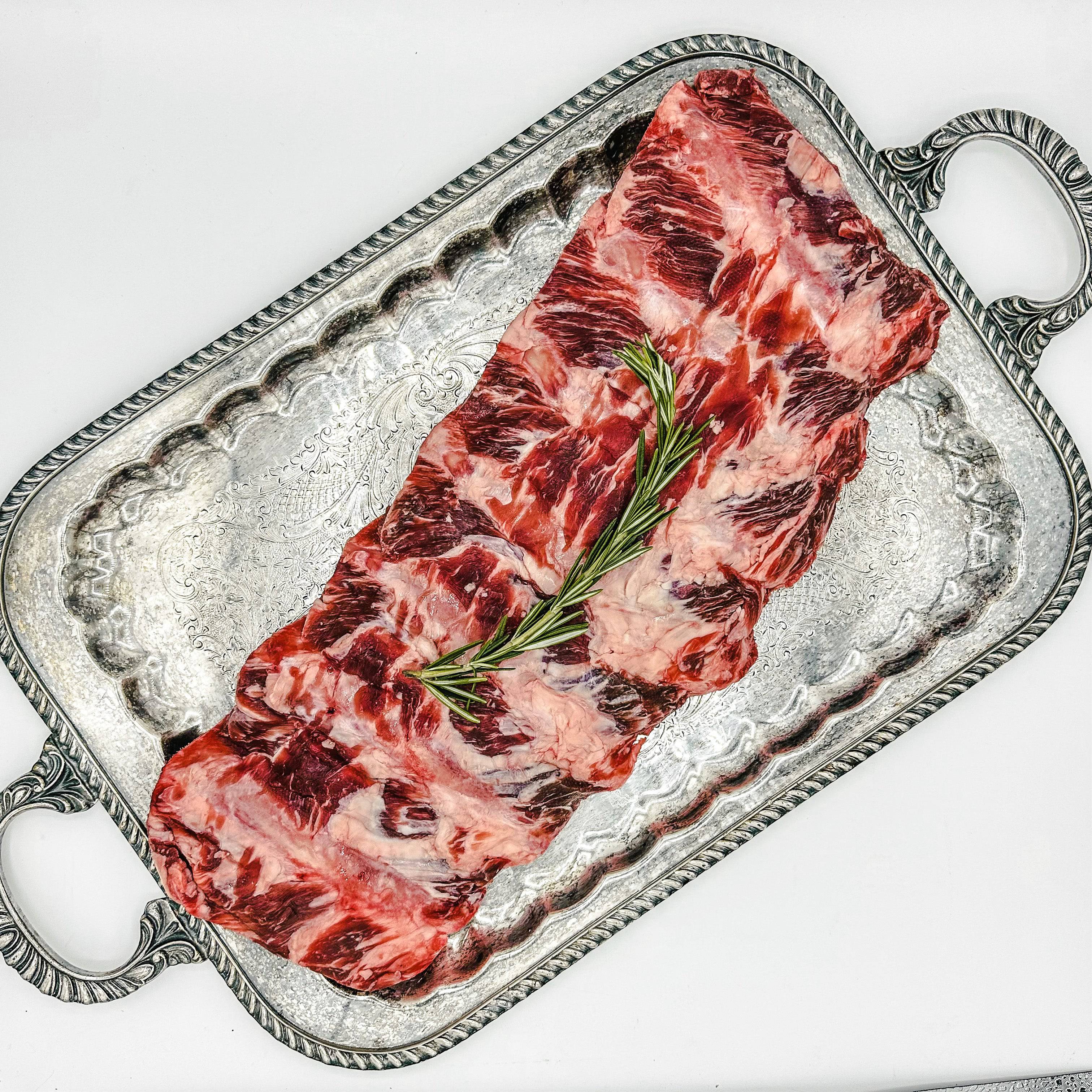 Dry Aged Beef Back Ribs | Creamery Creek Farms